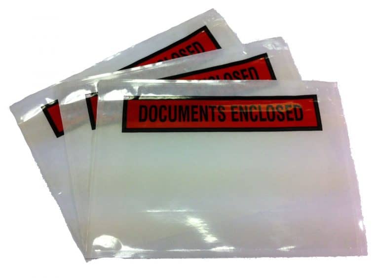Document Enclosed Envelopes – A5 – (225mm x 165mm) – PRINTED – EasiPack
